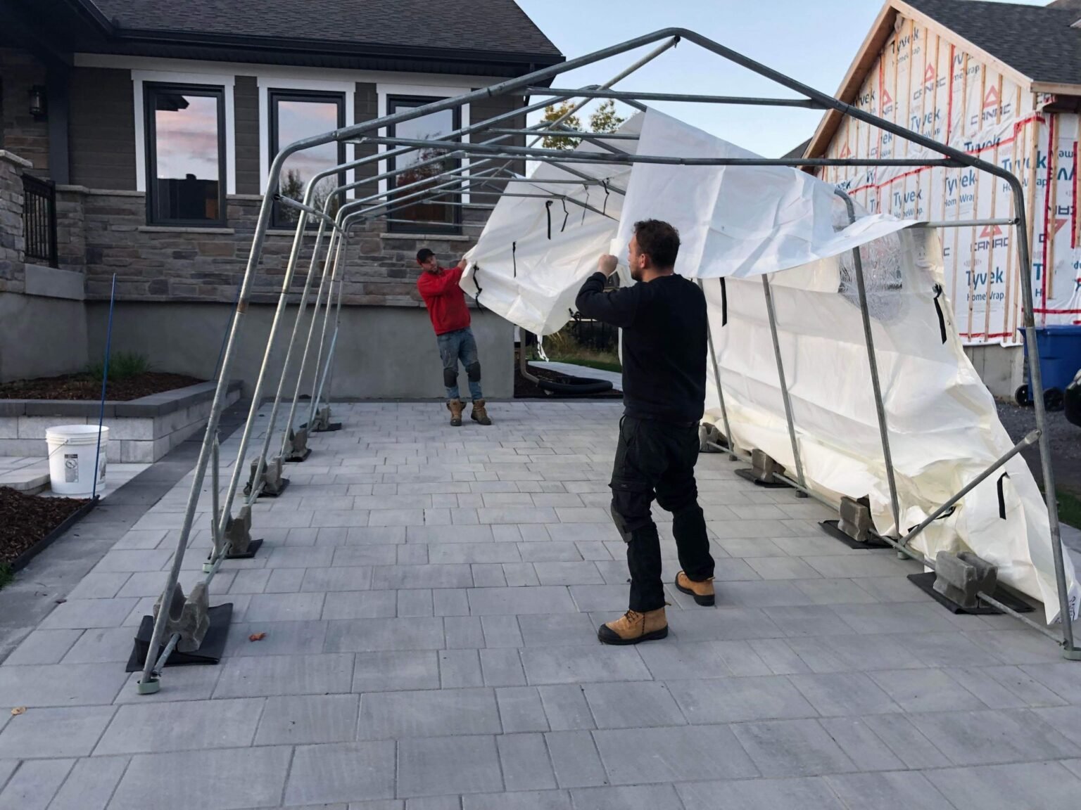 Installation et désinstallation (Abri Simple) - Location Abris d'auto ...